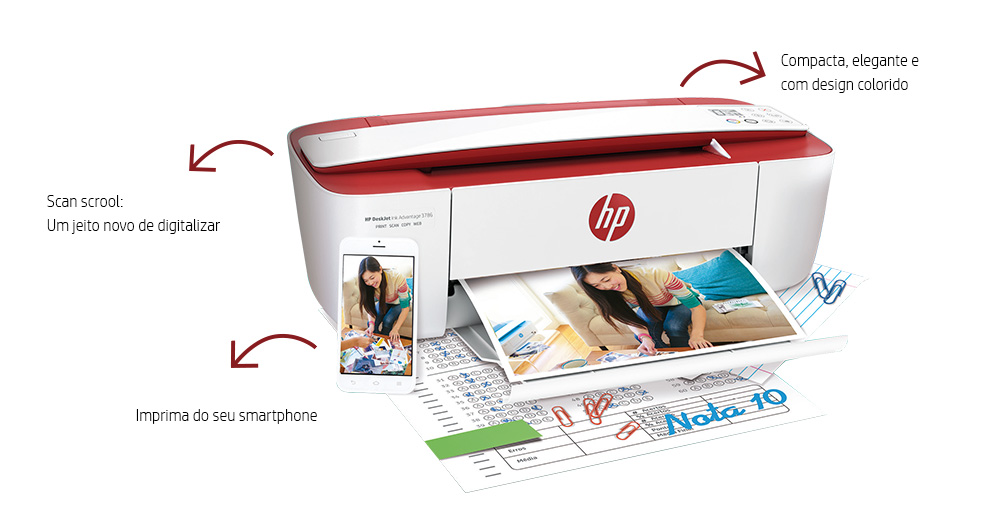 Multifuncional HP Deskjet Ink Advantage Wireless 3776